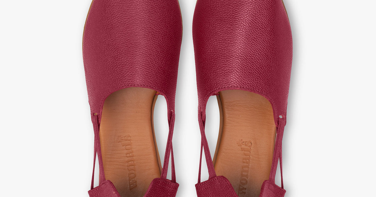 Burgundy Sandals – Womads